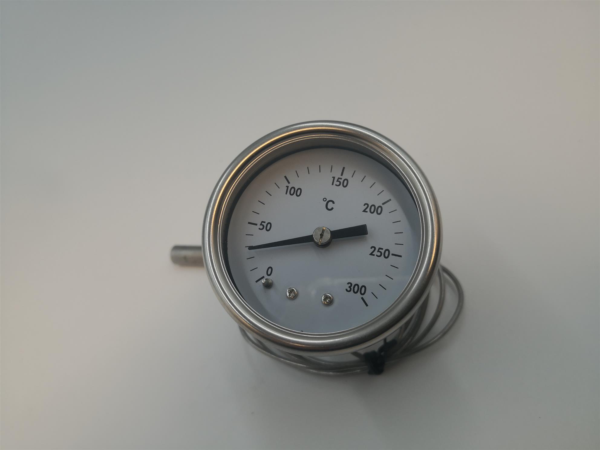 50mm(2inch) Dial capillary thermometer with remote bulb with U clamp